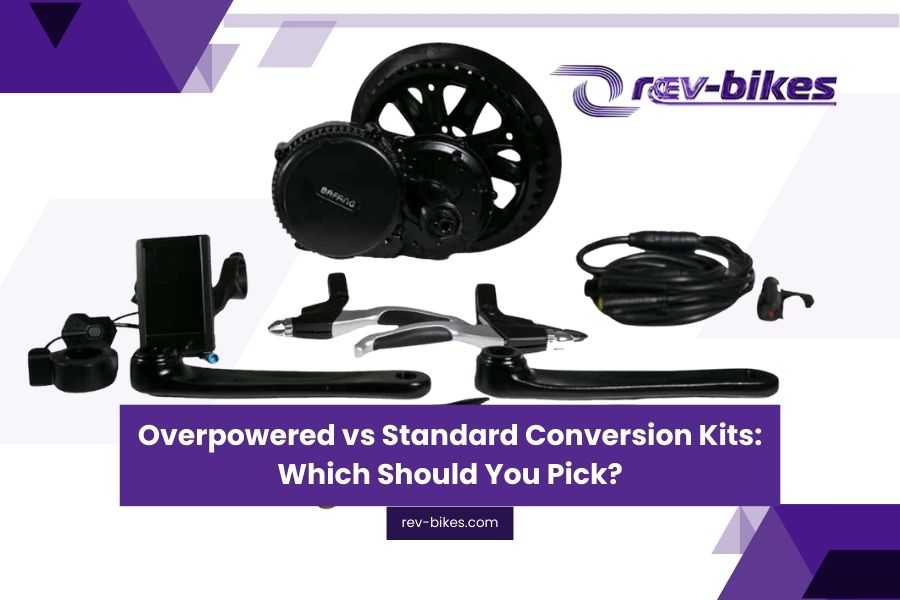 Overpowered vs Standard eBike Kits: Best Pick Australia 2025 – Rev Bikes